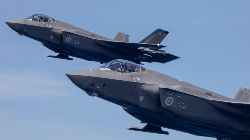 F-35A Lightning II low-level approach at RAAF Base Williamtown | Air Force